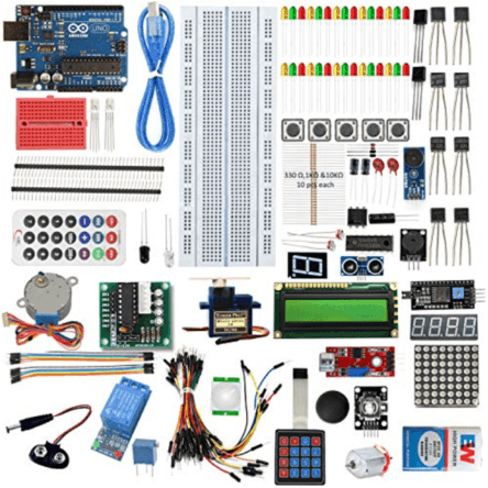 Arduino Uno R3 Keypad Kit With Basic Arduino Projects | TEKPARTS